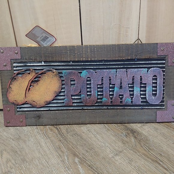 Redshed | Other | Wooden Garde Vegetable Sign 23 X | Poshmark